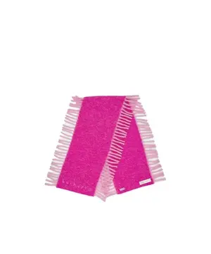 Burberry Alpaca Happy Medium-thick Scarf - Pink