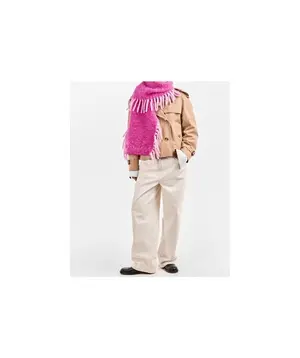 Burberry Alpaca Happy Medium-thick Scarf