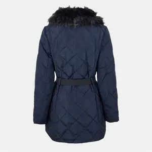 Ralph Lauren Leather Medium Puffer Jacket