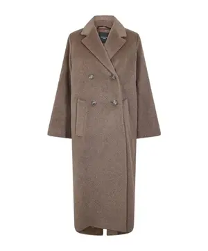 Max Mara Double-breasted Coat - Brown