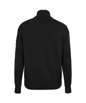 Moncler Hybrid Knit And Quilted Down Zip-up Jacket