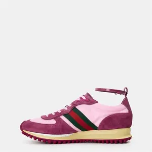 Gucci Re-motion Sneakers With Detachable Ankle Strap - Red