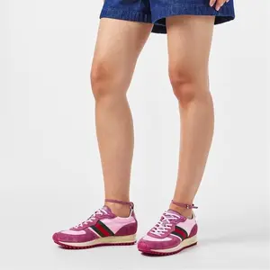 Gucci Re-motion Sneakers With Detachable Ankle Strap - Red