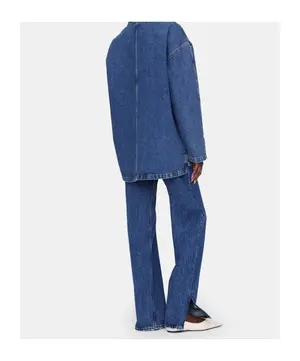 ANINE BING Luca Denim Jacket - Blue