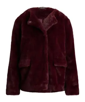 Ralph Lauren Teddy Coat With Fur Trim - Brown