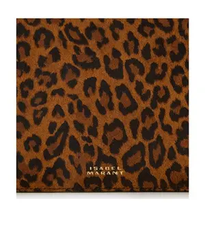 Isabel Marant Étoile Leopard Print Flat Pouch