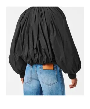 Jacquemus High Neck Zip-up Bomber Jacket