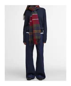 Barbour Plaid Scarf