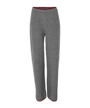 Gucci Ribbed Trousers - Gray