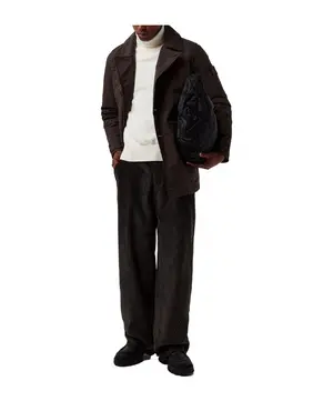 Stone Island Ghost Weather-resistant Peacoat - Black