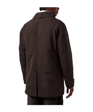 Stone Island Ghost Weather-resistant Peacoat - Black