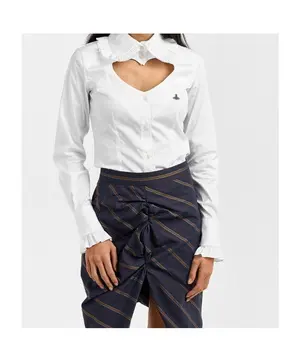 VIVIENNE WESTWOOD Ruffled Short-sleeved Shirt