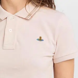 VIVIENNE WESTWOOD Cropped Short Sleeve Polo