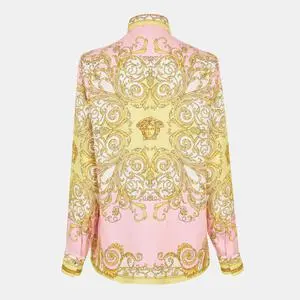 Versace Printed Long Sleeve Shirt