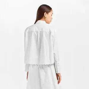 Max Mara Solid Color Long Sleeve Shirt