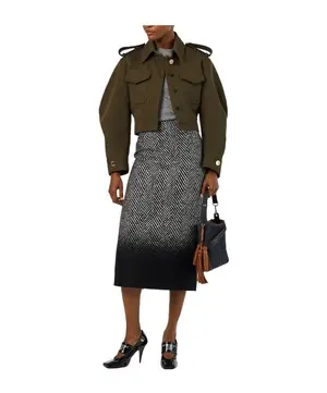 Givenchy Long Sleeve Hybrid Jacket