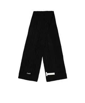 COACH Cable Knit Wool Scarf