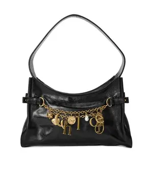 Chloé Charms Hobo Bag - Black
