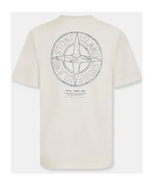 Stone Island Logo Short-sleeved T-shirt