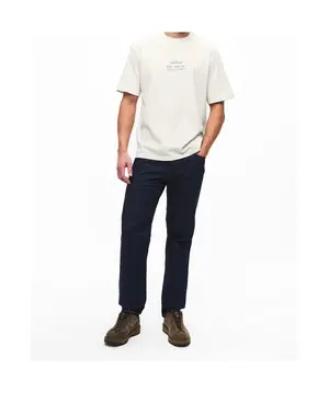 Stone Island Logo Short-sleeved T-shirt
