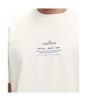 Stone Island Logo Short-sleeved T-shirt
