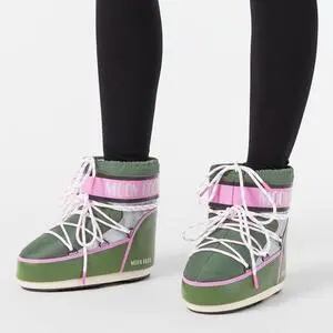 Moon Boot Color-blocked Nylon Snow Boots