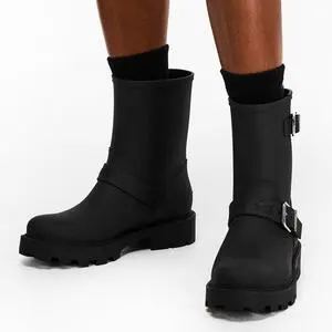 JIMMY CHOO Buckled Ankle Boots