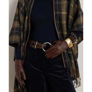 Ralph Lauren Embossed Logo Gloves