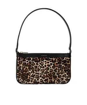 ANINE BING Mini Elly Shoulder Bag - Leopard