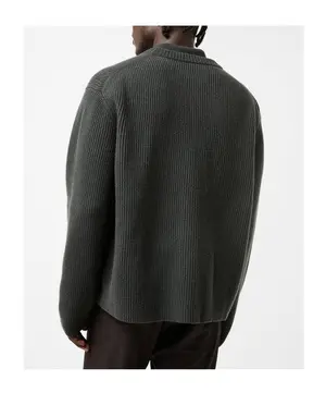 Gucci V-neck Ribbed Knit Cardigan - Green