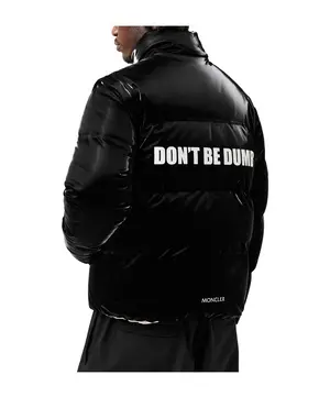 Moncler Reversible Down Puffer Jacket With Detachable Sleeves - White