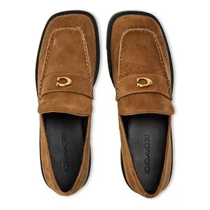 COACH Glazed Penny Loafers