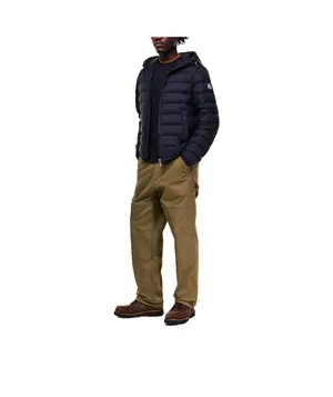 Moncler Quilted Down Hooded Jacket