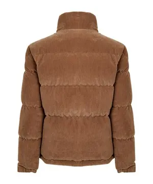 Moncler Corduroy Quilted Down Jacket