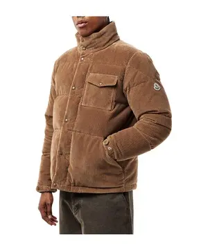 Moncler Corduroy Quilted Down Jacket