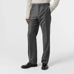 AMI Paris Straight Leg Trousers With Side Pockets