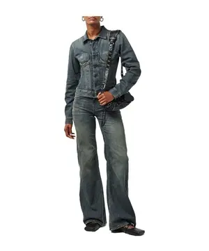 Balenciaga Corseted Denim Jacket