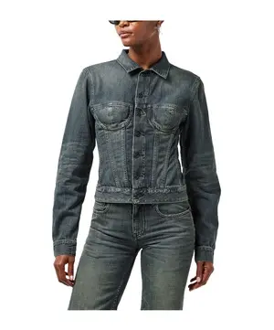 Balenciaga Corseted Denim Jacket