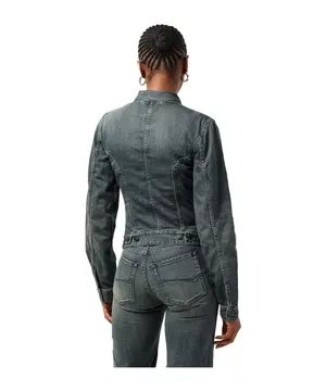 Balenciaga Corseted Denim Jacket