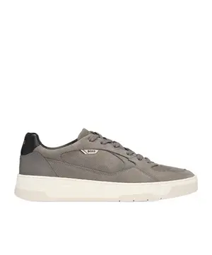 Hugo Boss Solid Color Low-top Trainers - White