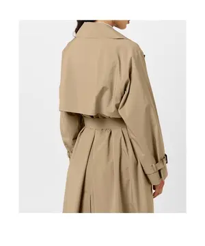Max Mara Water-repellent Double-breasted Trench Coat
