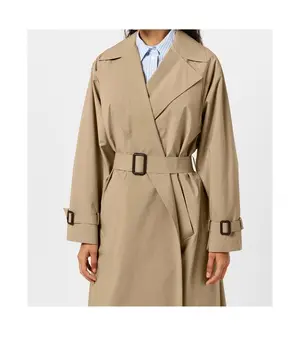 Max Mara Water-repellent Double-breasted Trench Coat