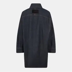 Givenchy Long-sleeve Denim Overshirt - Black