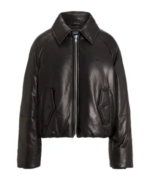 Polo Ralph Lauren Leather Bomber Jacket
