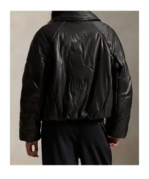 Polo Ralph Lauren Leather Bomber Jacket