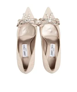 JIMMY CHOO Auria Stiletto Court Shoes - Nude