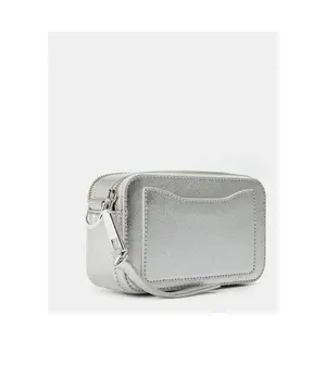 Marc Jacobs Silver Trendy Single Shoulder Bag - White