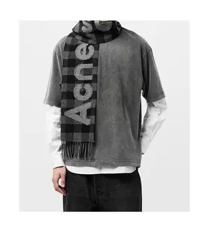 Acne Studios Plaid Scarf