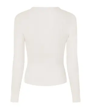 Max Mara Long-sleeved Knit Sweater