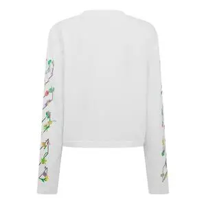 Off-White Printed Long Sleeve Top